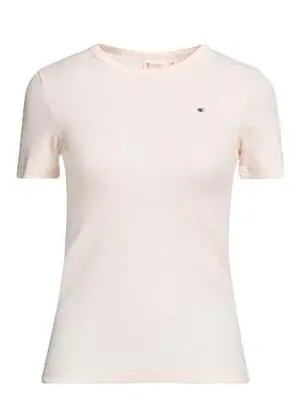 Champion T-Shirt In Light Cotton Polyester Light Pink