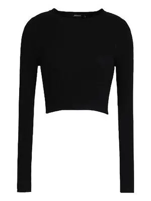 Only Sweater In Viscose And Nylon - Black