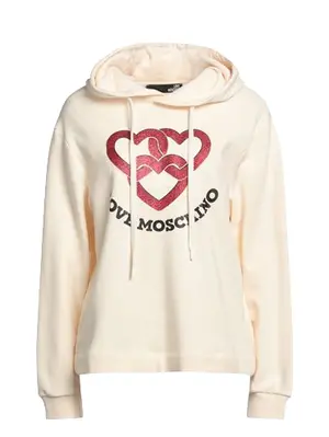 Moschino LOVE MOSCHINO Cotton Sweatshirt Beige