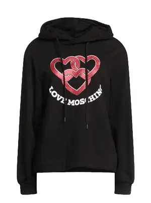 Moschino Cotton Sweatshirt - Black
