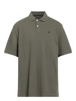 HACKETT Polo Shirt Military Size Cotton - Green