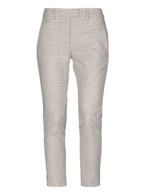 DONDUP DONDUP Houndstooth Flannel Tapered Pants Beige