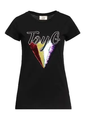 TOY G. TOY G. T-Shirt With Sequins Black