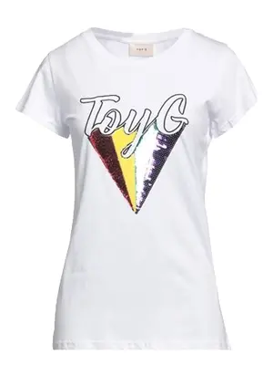 TOY G. TOY G. T-Shirt With Sequins White