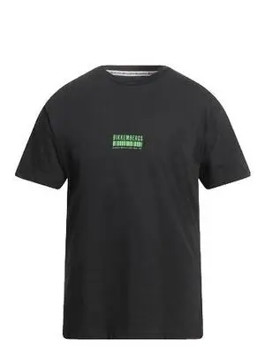 BIKKEMBERGS T-shirt Size Cotton, Elastane - Black