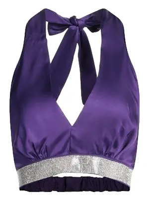 VICOLO Crop Top - Purple