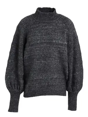 Only ONLY Turtleneck Knit Top Grey