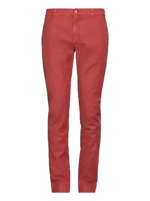 HANDPICKED Pants Brick Size Cotton, Elastane - Red