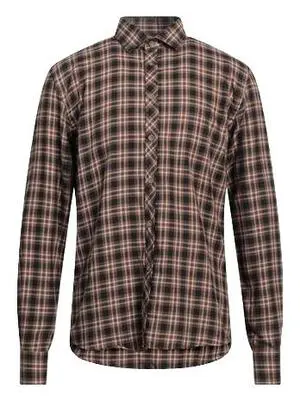 GAZZARRINI Shirt Size Cotton - Brown