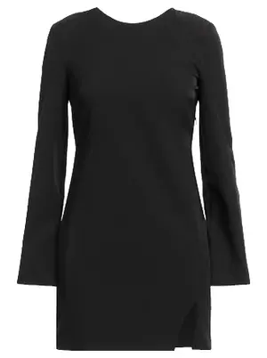 VICOLO VICOLO Mini Trapeze Dress Black