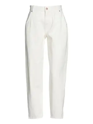 Only Cotton Mom Jeans - White