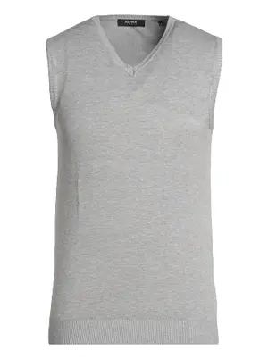 Alpha Studio Sleeveless Knitted Top - Grey