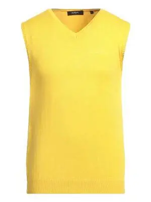 Alpha Studio Sleeveless Knitted Top - Yellow