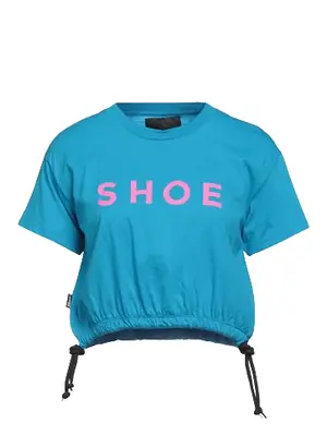 SHOE T-shirt In Cotton Jersey - Blue