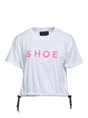 SHOE T-Shirt In Cotton Jersey White
