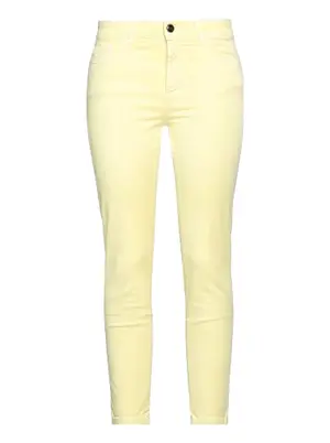 SEMICOUTURE Skinny Fit Mid Rise Jeans - Yellow