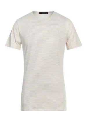 VNECK T-shirt Size Cotton - Beige