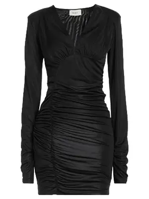 VICOLO Mini Bodycon Dress Black