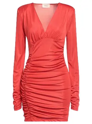 VICOLO Mini Bodycon Dress - Red