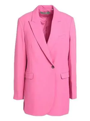 JJXX BY JACK & JONES Double-Breasted Blazer With Rear Slit Pink