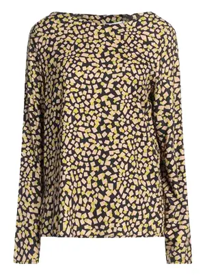 CARACTÈRE CARACTÈRE Geometric-Print Twill Top