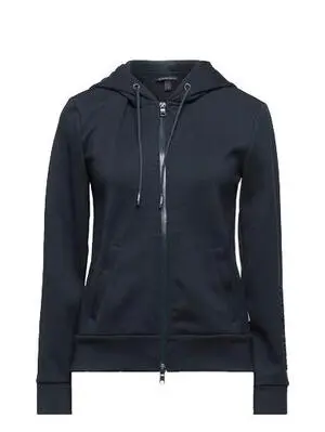 Armani Exchange Hooded Sweatshirt With Logo Midnight Blue