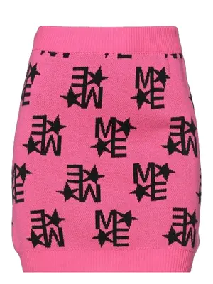 MARC ELLIS Knitted Mini Skirt Pink