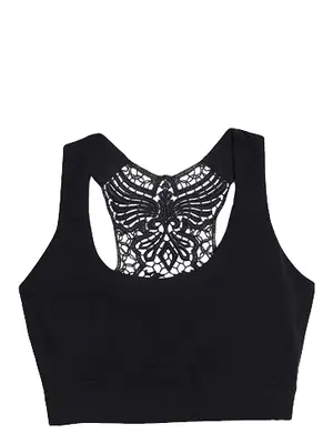 SAPOPA Crop Top - Black