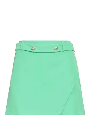 VICOLO Mini Flared Skirt Green