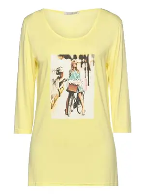 MR MASSIMO REBECCHI MR MASSIMO REBECCHI Printed T-Shirt Yellow