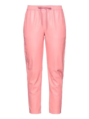 SEMICOUTURE Tapered Coated Pants - Pink