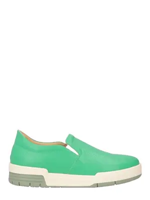 LEMARÉ LEMARÉ Leather Slip-On Sneakers Green