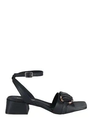 BRUNO PREMI BRUNO PREMI Sheepskin Sandals Black