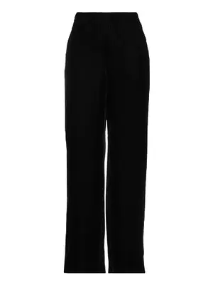 CARACTÈRE CARACTÈRE Velvet Wide Leg Pants Black