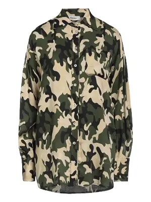 DIMORA DIMORA Camouflage Print Shirt