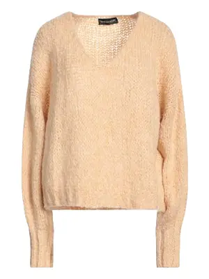 VANESSA SCOTT VANESSA SCOTT Knitted Mélange Sweater Beige