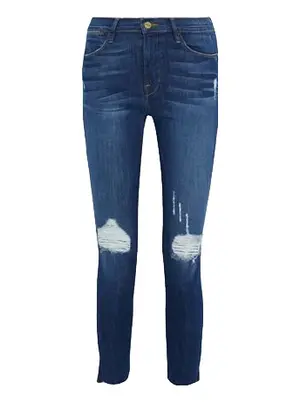 FRAME Denim Skinny Jeans - Blue