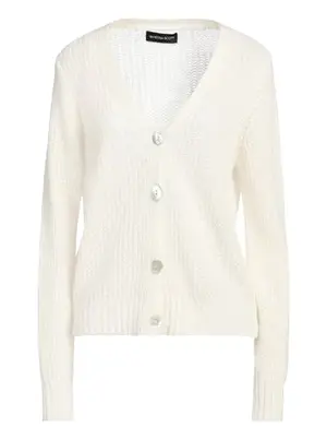 VANESSA SCOTT Knitted Cardigan White