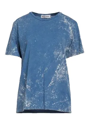 BRAND UNIQUE Cotton Jersey T-Shirt Blue