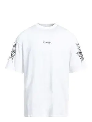 PHOBIA ARCHIVE Man T-shirt White Size Xs Cotton
