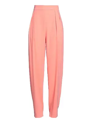 PATRIZIA PEPE SERA High Waisted Tapered Trousers - Pink