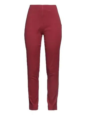 120% Lino Slim Fit Skinny Pants - Red