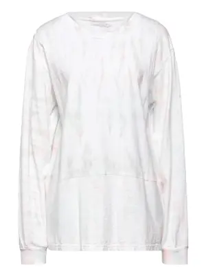 John Elliott Tie-dyed Jersey T-shirt - White