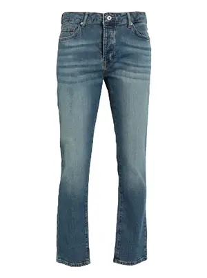 Topman Jeans In Cotton And Elastane - Blue