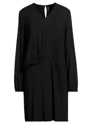 MANILA GRACE Mini Dress - Black