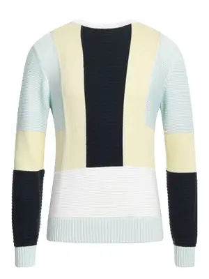 UMBERTO VALLATI UMBERTO VALLATI Knitted Cotton Sweater Yellow