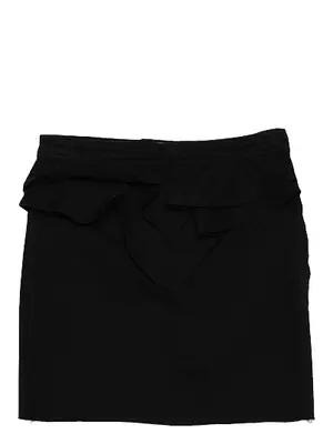 VICOLO Denim Pencil Skirt - Black