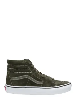 VANS Leather High-top Sneakers - Green