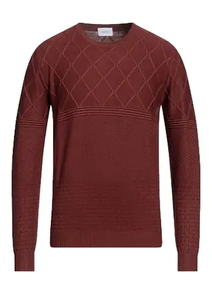 SEINSE Knitted Sweater Red
