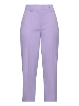 Erika Cavallini Straight Leg Trousers - Purple